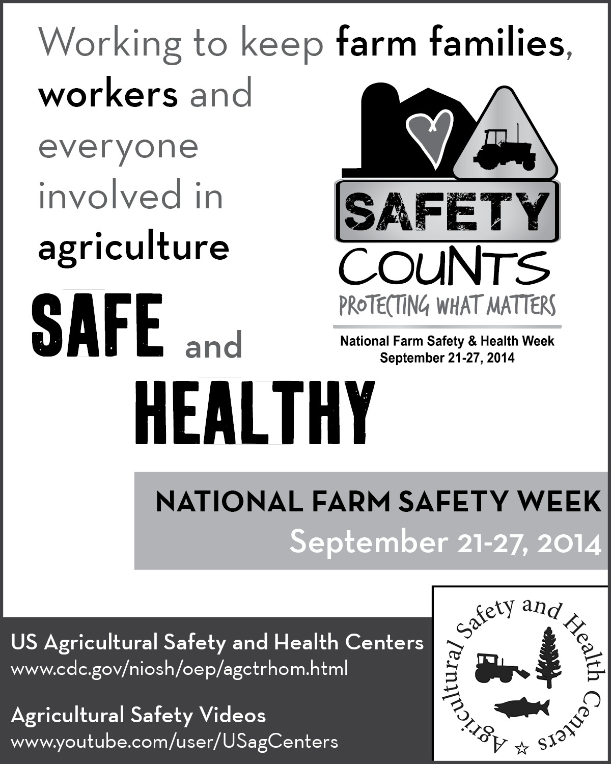 National Farm Safety and Health Week 2014 » National Education Center ...
